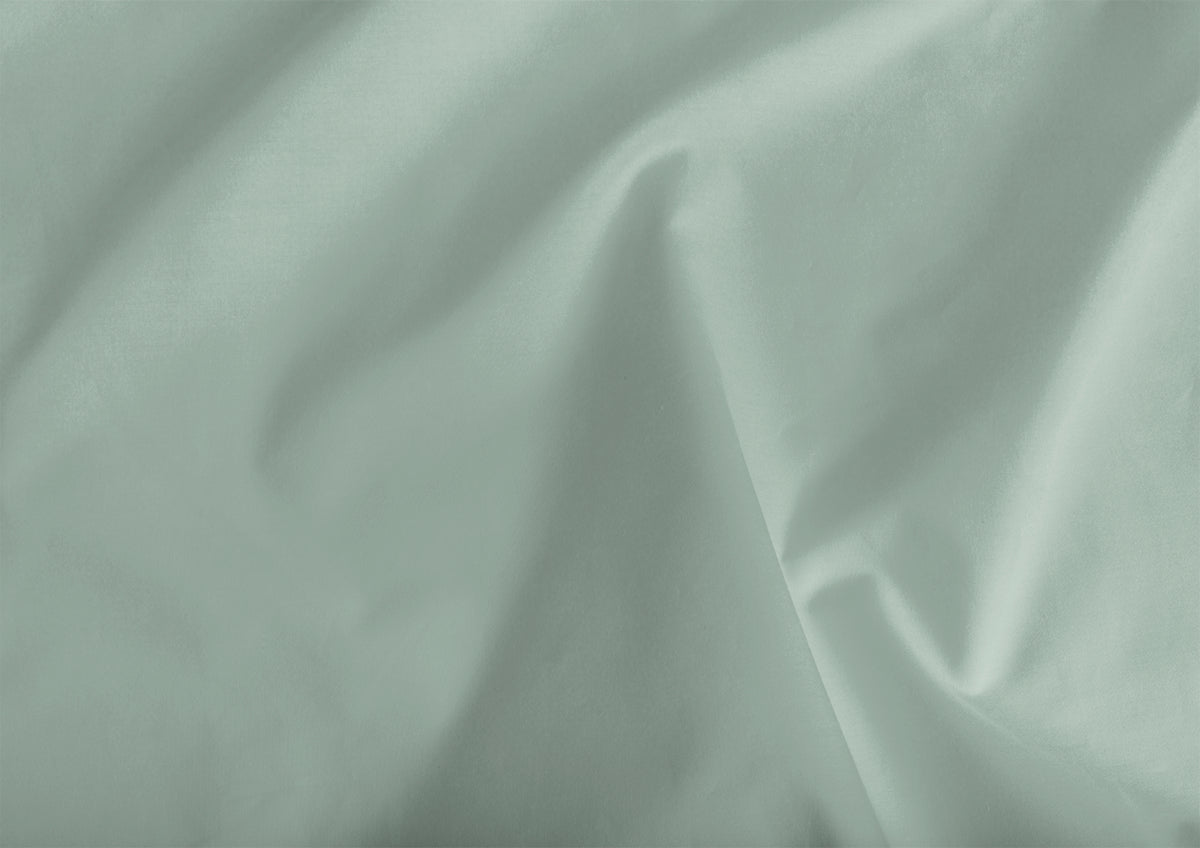 Frosted Jade Color Queen Size Organic Cotton Fitted Sheet with 400 TC ...