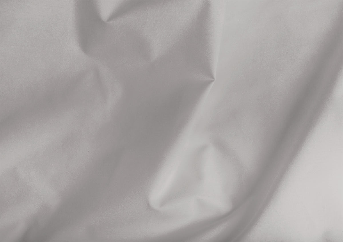 Pure Platinum Color Twin Size Organic Cotton Flat Sheet with 400 TC ...