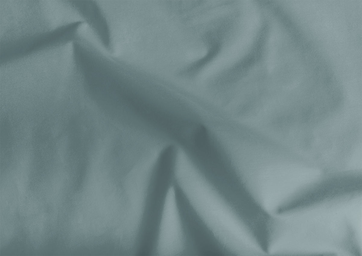 Frosted Teal Color Standard Size Organic Cotton Sham with 400 TC ...